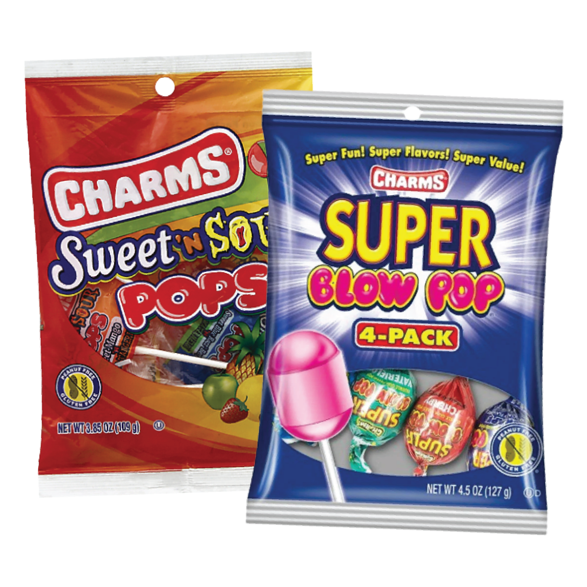 Sweet And Sour Charms Lollipops Candy Charms Sour Ball Tin PLENTY