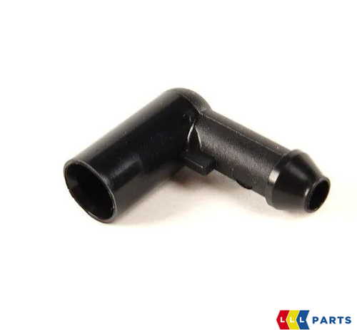 NEW GENUINE BMW FRONT WINDSHIELD WASH HOSE CONNECTOR ANGLE 61668374371 ...