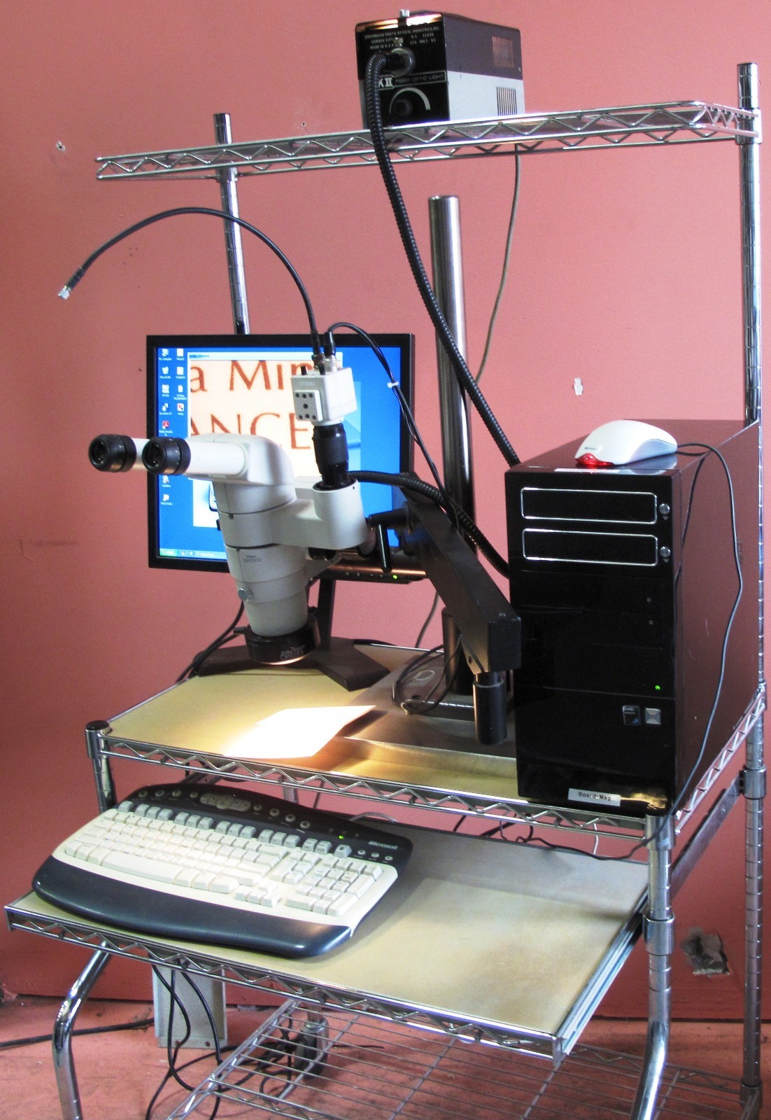 Nikon SMZ800 Stereo Microscope with Light source, PC & Software, Camera ...