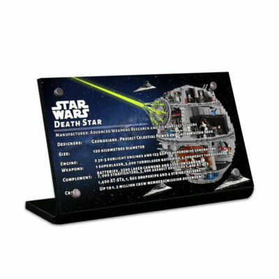 Display plaque for LEGO Star Wars UCS Death Star 75159 - Display Plaque ...