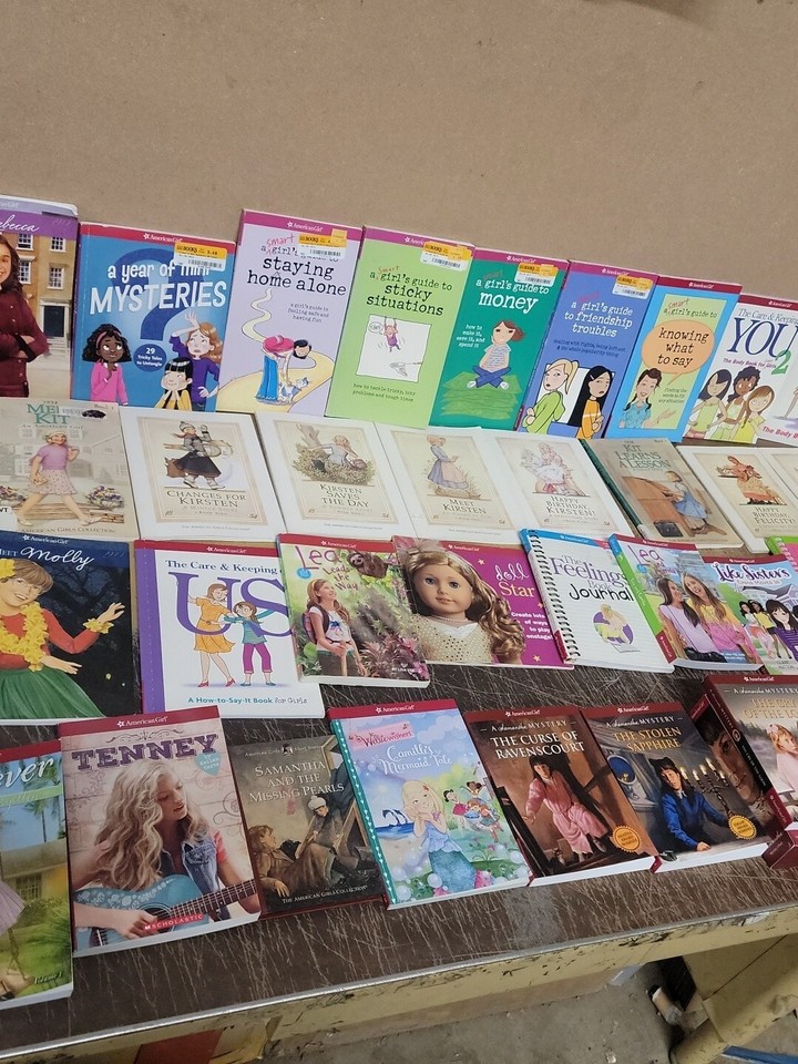 Lot of 10 American Girl Library Doll Collection History Child KIDs ...