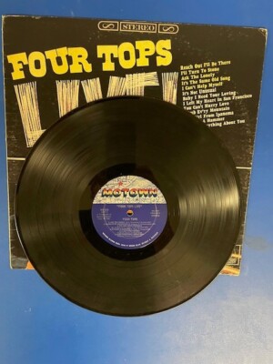 Four Tops - Live! LP Vinyl Record 1966 Motown Records | eBay