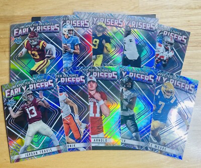 2023 Bowman Chrome University Unexpected Delights Early Risers Complete ...