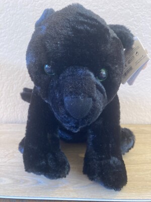 Wild Republic Black Panther Jaguar Plush With Tags plush stuffed animal ...
