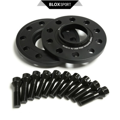 2x 10mm For BMW E88 E81 E82 E36 E34 E90 Wheel Spacer 5x120 CB72.5 ...