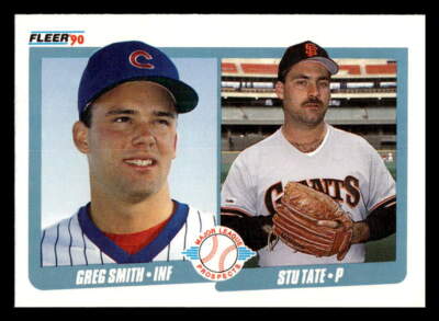 1990 Fleer #643 Greg Smith / Stu Tate RC | eBay