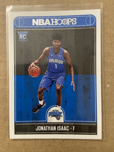 2017-18 Panini NBA Hoops #256 Jonathan Isaac RC Orlando Magic Rookie | eBay