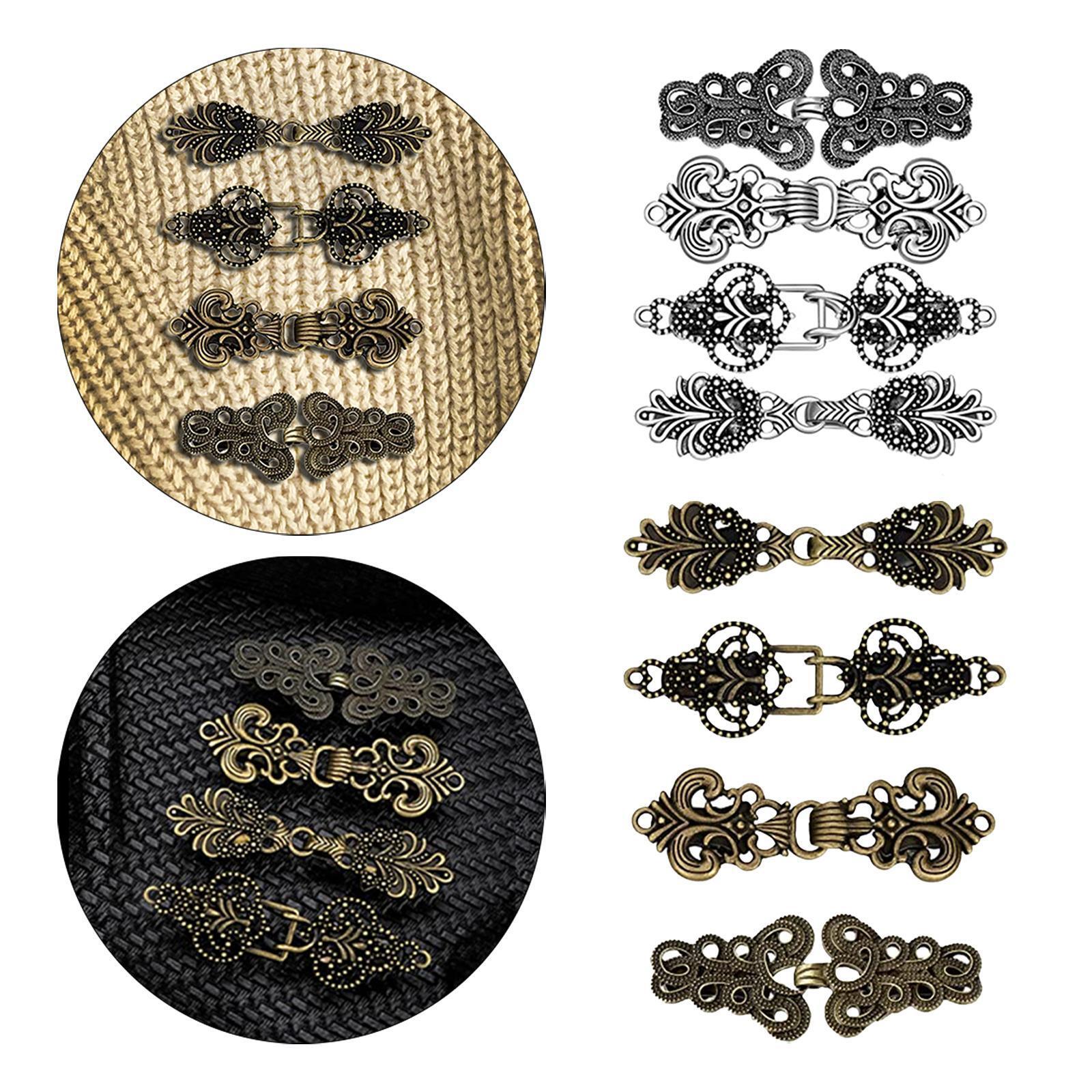 4Pcs Sweater Shawl Clips Easy to Use Clip Fasteners for Women Shirt ...