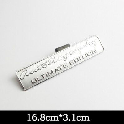 Autobiography Ultimate Edition car trunk Decal Badge Sticker emblem ...