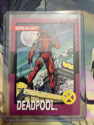 1992 IMPEL - MARVEL SUPER-VILLAINS - DEADPOOL JIM LEE | eBay