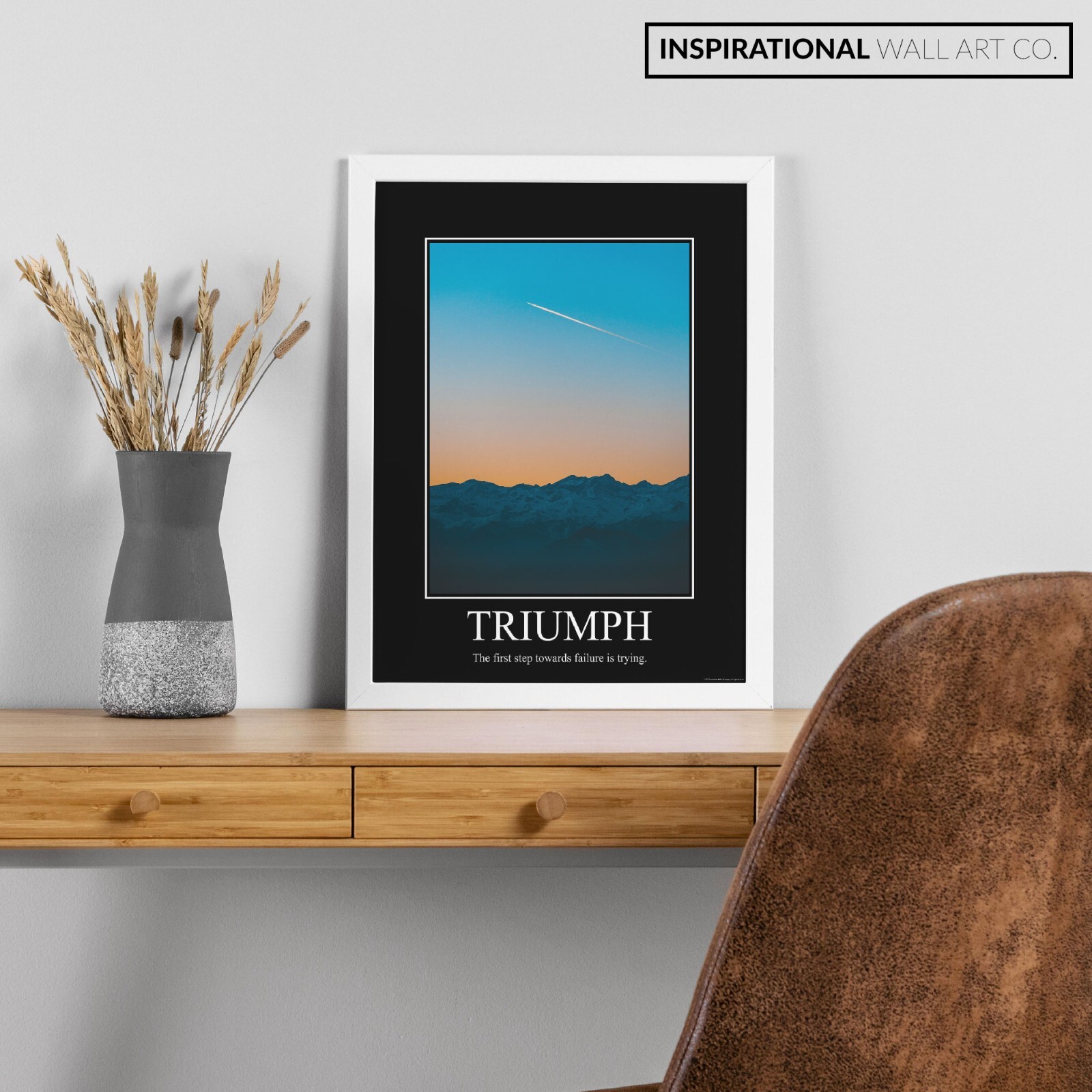 Triumph Demotivational Poster Funny Wall Art Poster Print Artwork Decor ...