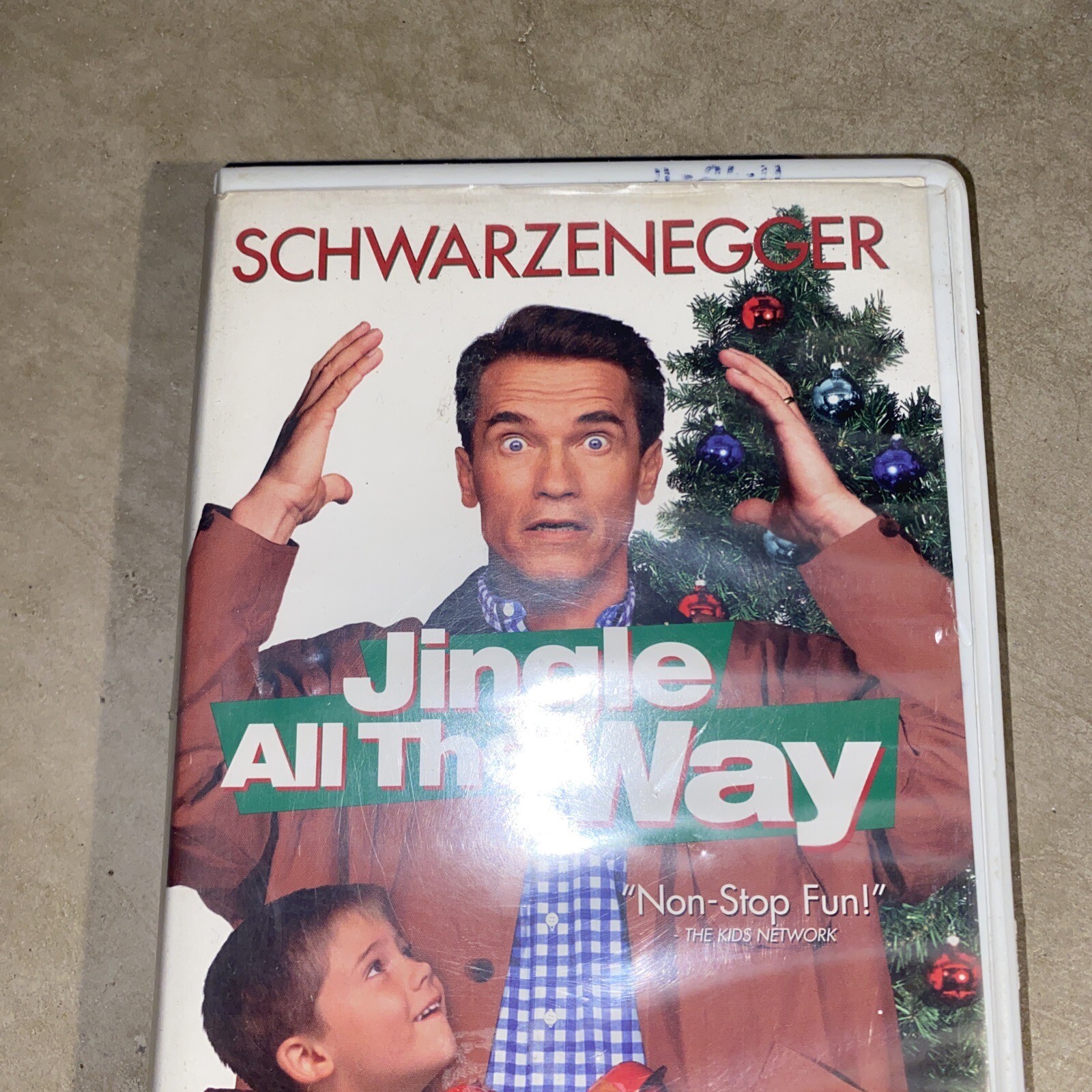 Jingle All The Way (VHS, 1997 Clamshell) Arnold Schwarzenegger ...