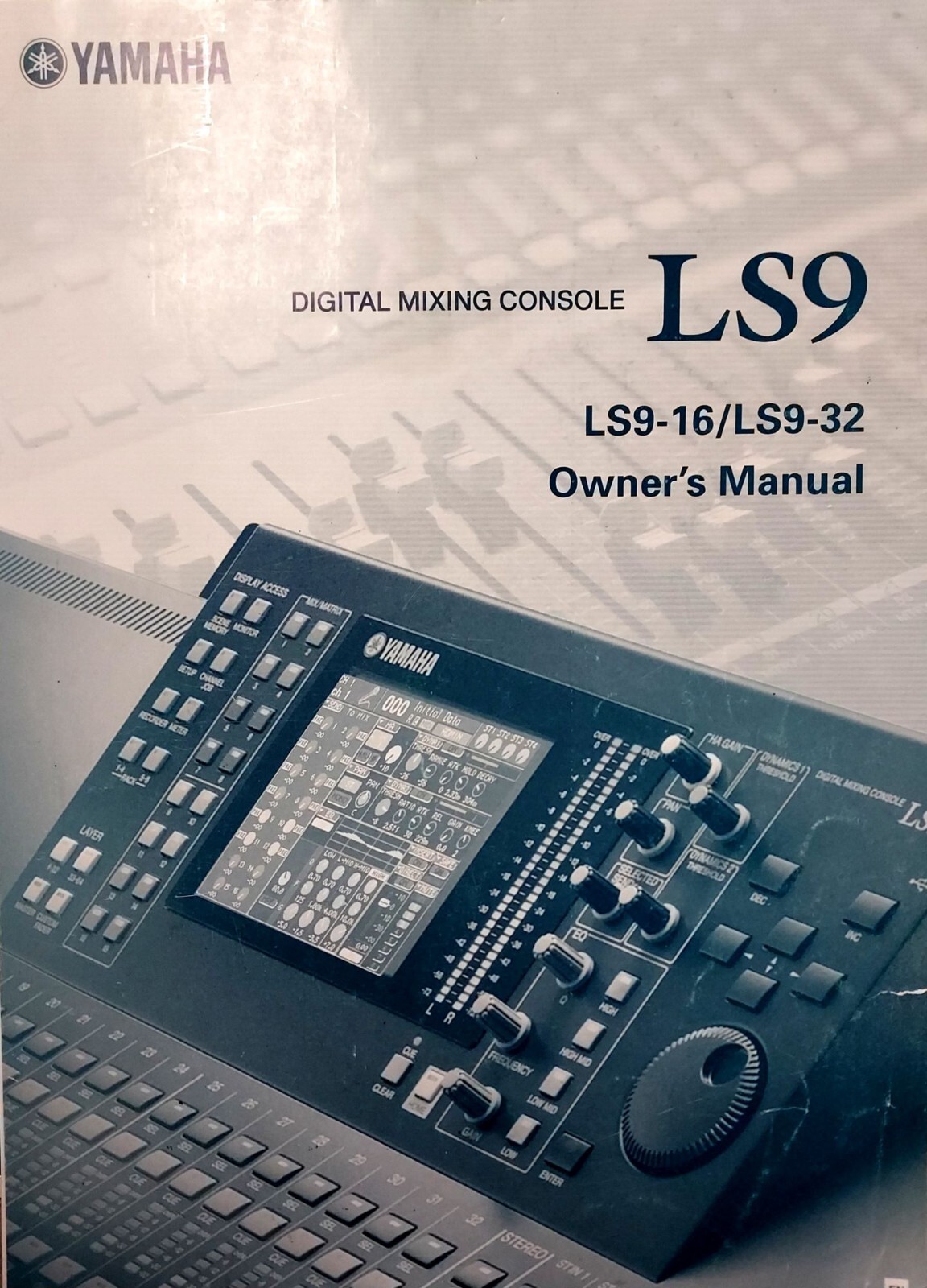 Yamaha LS9-32 Channel Digital Mixer with MY16-C Option Cards Plus Road ...