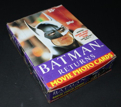 1991 Topps Batman Returns Movie Trading Cards Box 36 Unopened Packs | eBay