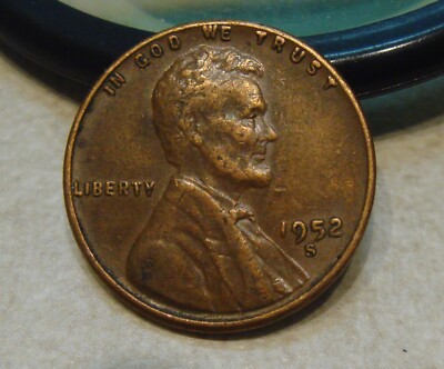 1952 S Lincoln Wheat Penny - Small Date/High 2 Variety | eBay