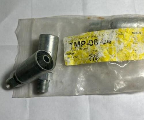 3PK KURT/EATON MP-06-04 Coll-o-Crimp 1/4 FITTING X 3/8 HOSE MALE SWIVEL ...