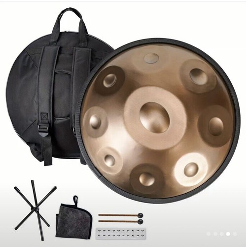 9 Notes Hand Drum Handpan Musical Percussion Tomtom DC04 Steel Plate | eBay