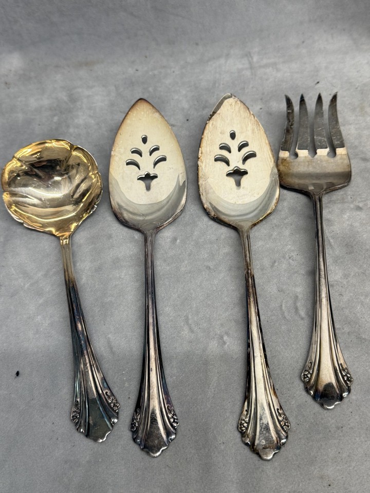 Vintage Community Oneida Silverplate Flatware Set Janel Chest USA ...