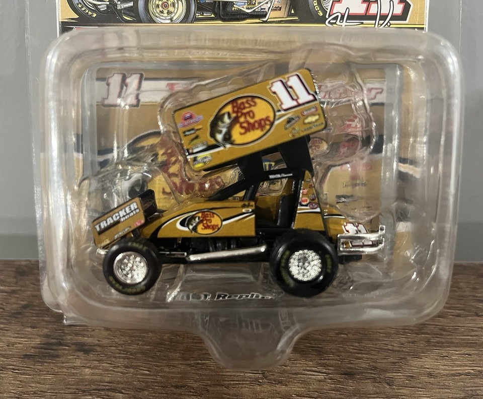 1/64 R&R 2010 #11 Steve Kinser 50th Knoxville Nationals Bass Pro Gold ...