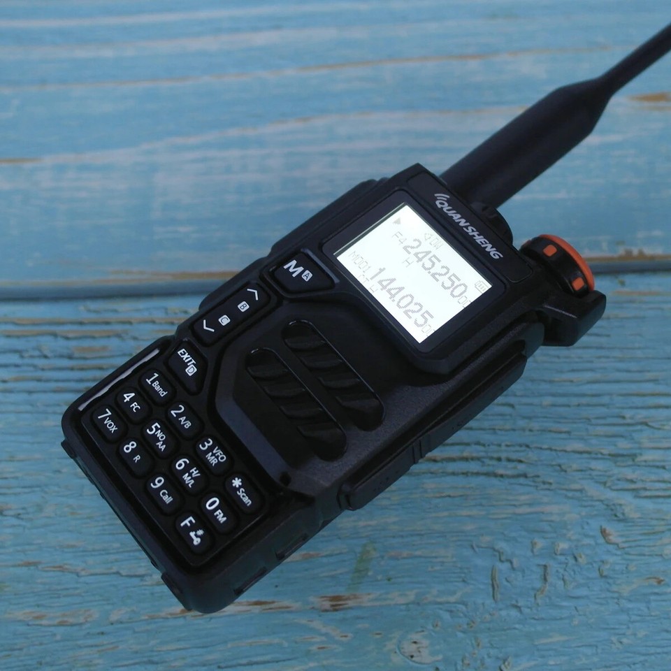 Walkie Talkie UV-K5 Long Range Air Dual-Band 2-Way Radio 5W High Power ...