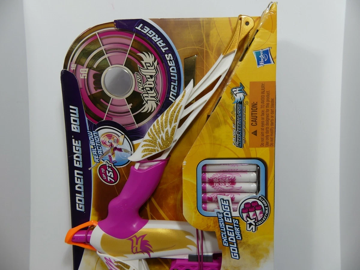 Nerf Rebelle Golden Edge Bow Nerf Rebelle Heartbreaker Bow Blaster ...