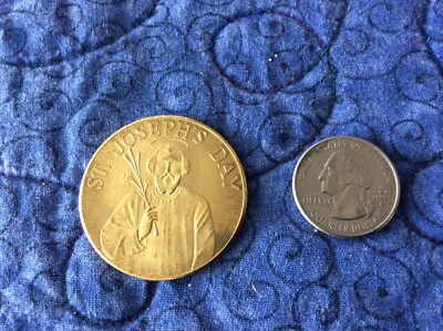 1968 St. Joseph Bronze Silver Dollar Size Doubloon/coin From New ...
