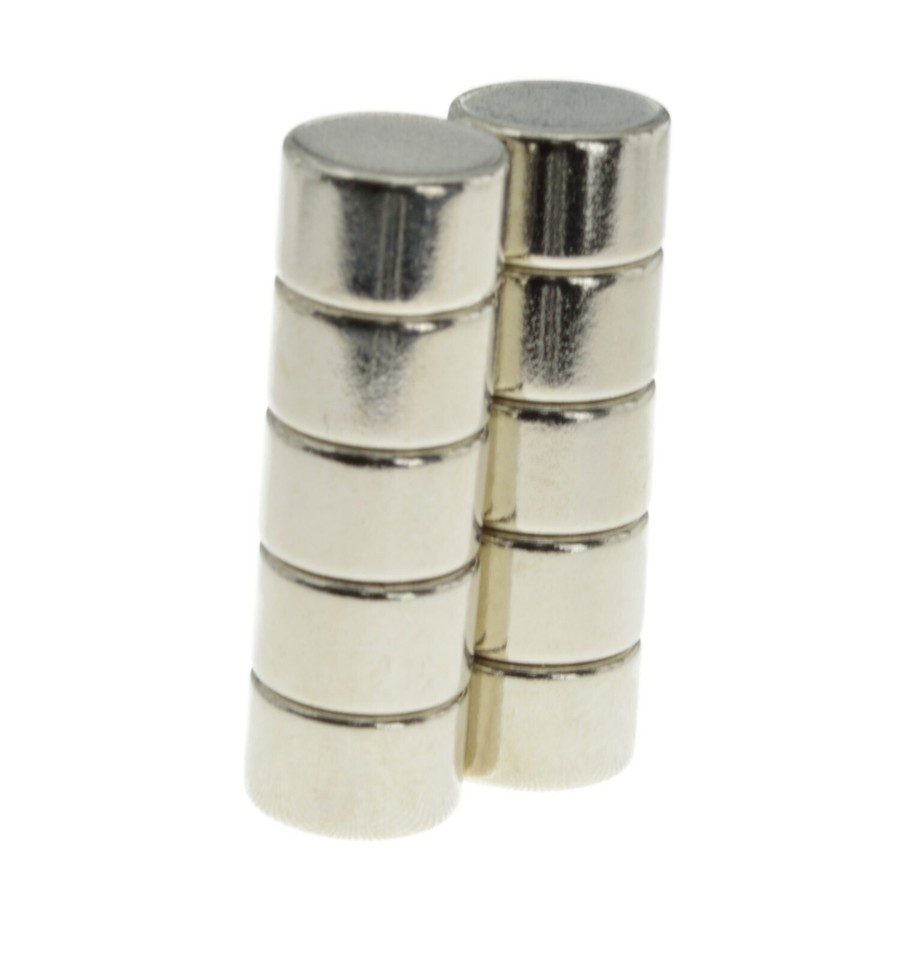 Very Strong Magnets 6mm 10mm 12mm 15mm Round Various Depths 1mm 2mm 3mm ...
