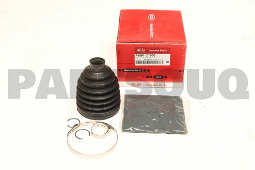 49581C1000 Genuine Hyundai / KIA BOOT KIT-FR AXLE WHEEL SIDE | eBay