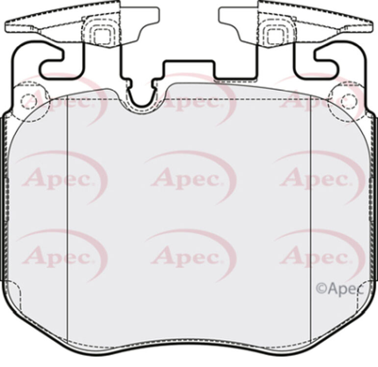 Fits BMW 8 Series 7 X7 X5 X6 6 Ruva Front Brake Pads Set #1 34116889585 ...