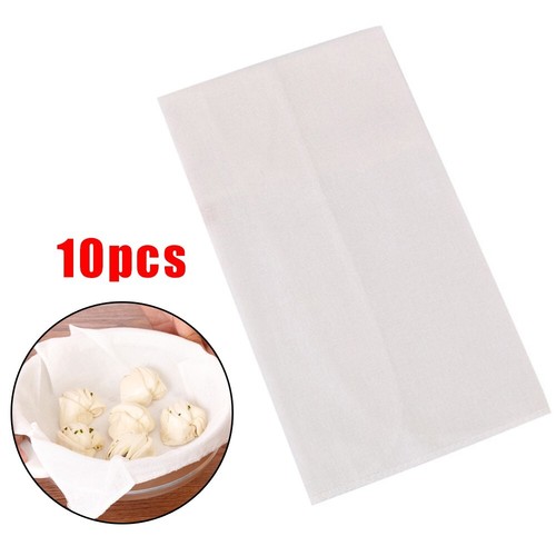 Premium Food Steamer Cloth 10Pcs Non stick Cotton Gauze Cloths for ...
