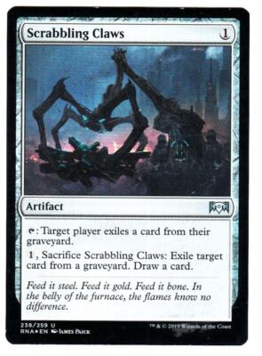 Magic: MTG: Ravnica Allegiance: Foil: Scrabbling Claws | eBay