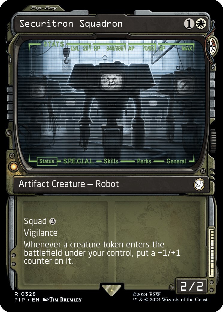 Securitron Squadron (Showcase) Universes Beyond: Fallout Regular for ...