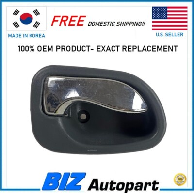 OEM LEFT INSIDE DOOR HANDLE FOR 1995-1999 HYUNDAI ACCENT # 82610-22001 ...