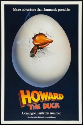 Howard The Duck Movie Poster 16"x24" | eBay
