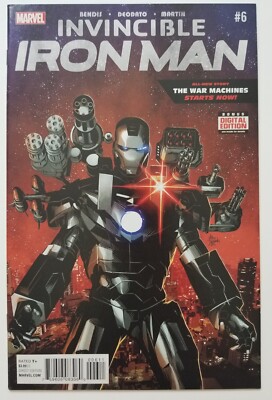 Invincible Iron Man #6 (Marvel Comics, 2016) War Machine | eBay