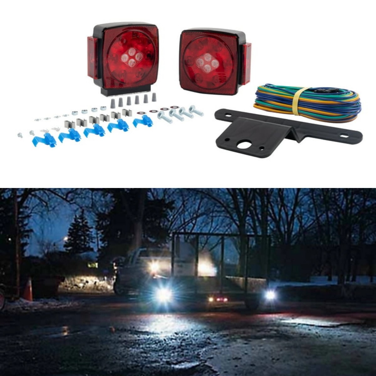 Led Trailer Lights Wiring Back Up