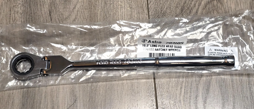 Astro Tools 10.5" Long 17mm Flex Head Nano Socket Ratcheting Wrench ...
