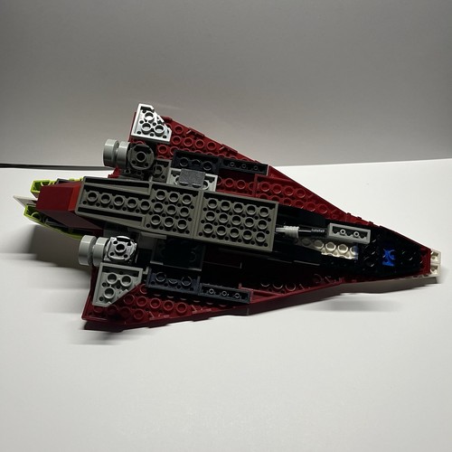 LEGO Star Wars Jedi Starfighter 7143 Complete W/ Minifigure - Read ...