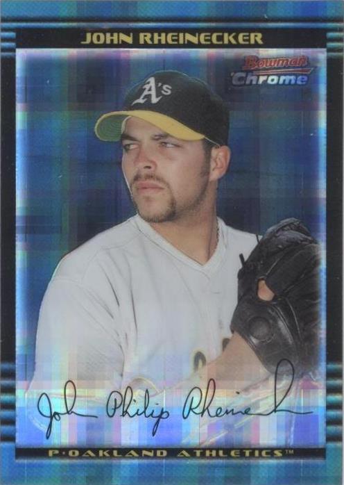 2002 Bowman Chrome - John Rheinecker #294 X-Fractor /250 (RC) for sale ...