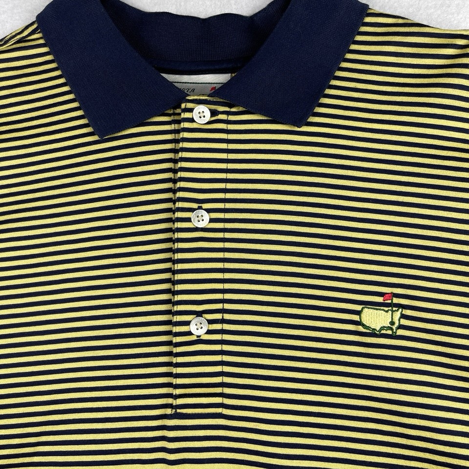 Augusta National Golf Shop Mens Large Polo Shirt 60s Pima Masters ...