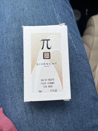 GIVENCHY PI EDT SPLASH 5ml/.17 fl.oz. VINTAGE MEN Perfume DISCONTINUED ...