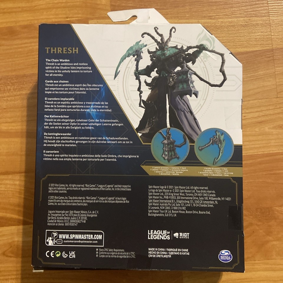 League of Legends THRESH Figure Champion Collection 1st Edition 6" | eBay
