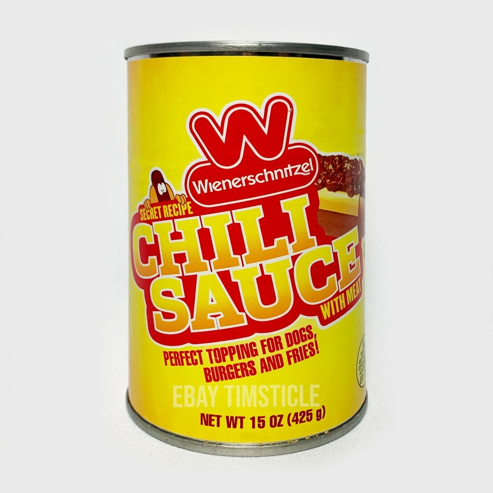 Wienerschnitzel Chili Sauce w/ Meat Secret Recipe Hot Dog Cans - 3 Pack ...