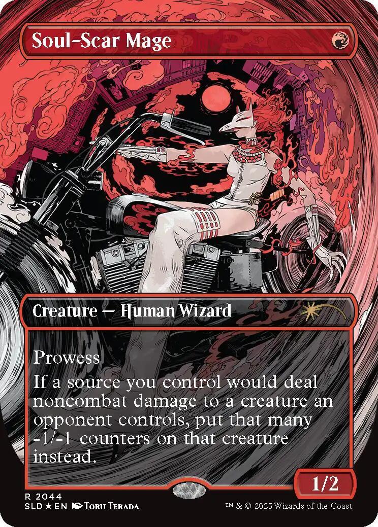 Soul-Scar Mage (2044) (Raised Foil) Secret Lair Drop Foil for sale ...