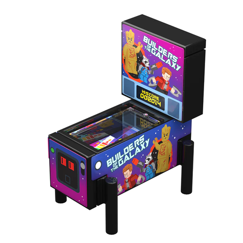 Builders of the Galaxy - B3 Customs Pinball Arcade Machine Building Set ...