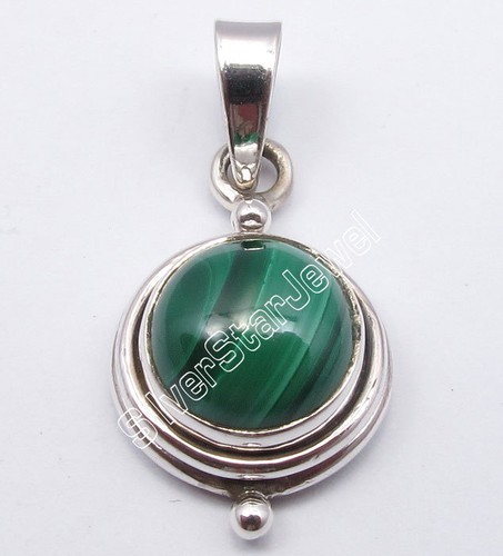 FLASH SALE OFFER | 925 Silver SIMPLE Pendant Real Gemstone Traditional ...