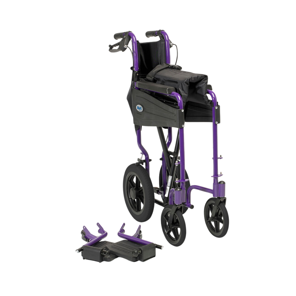 Days Escape Lite Ultra-Lightweight Transit Wheelchair With Brakes ...