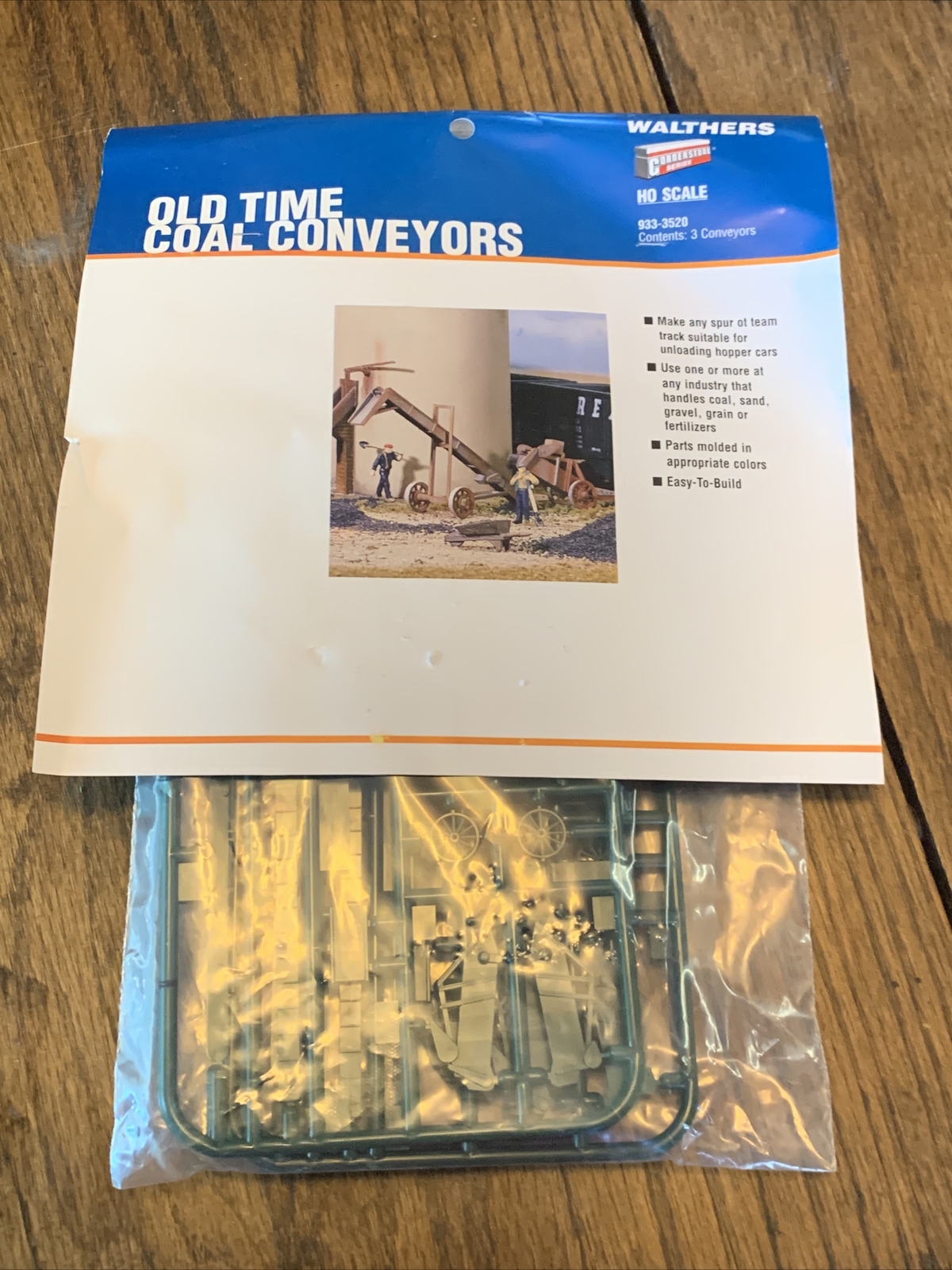 Walthers Ho Scale Old Time Coal Conveyors Kit #9333520 New | eBay