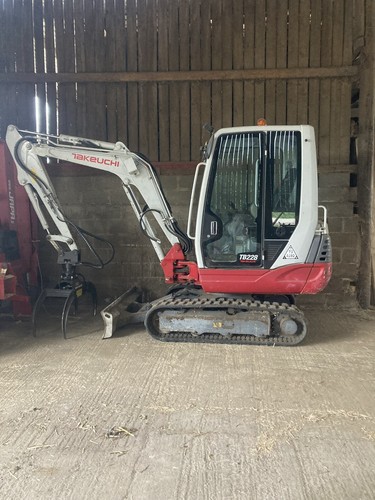 Mini Digger/log Grab For Hire | eBay