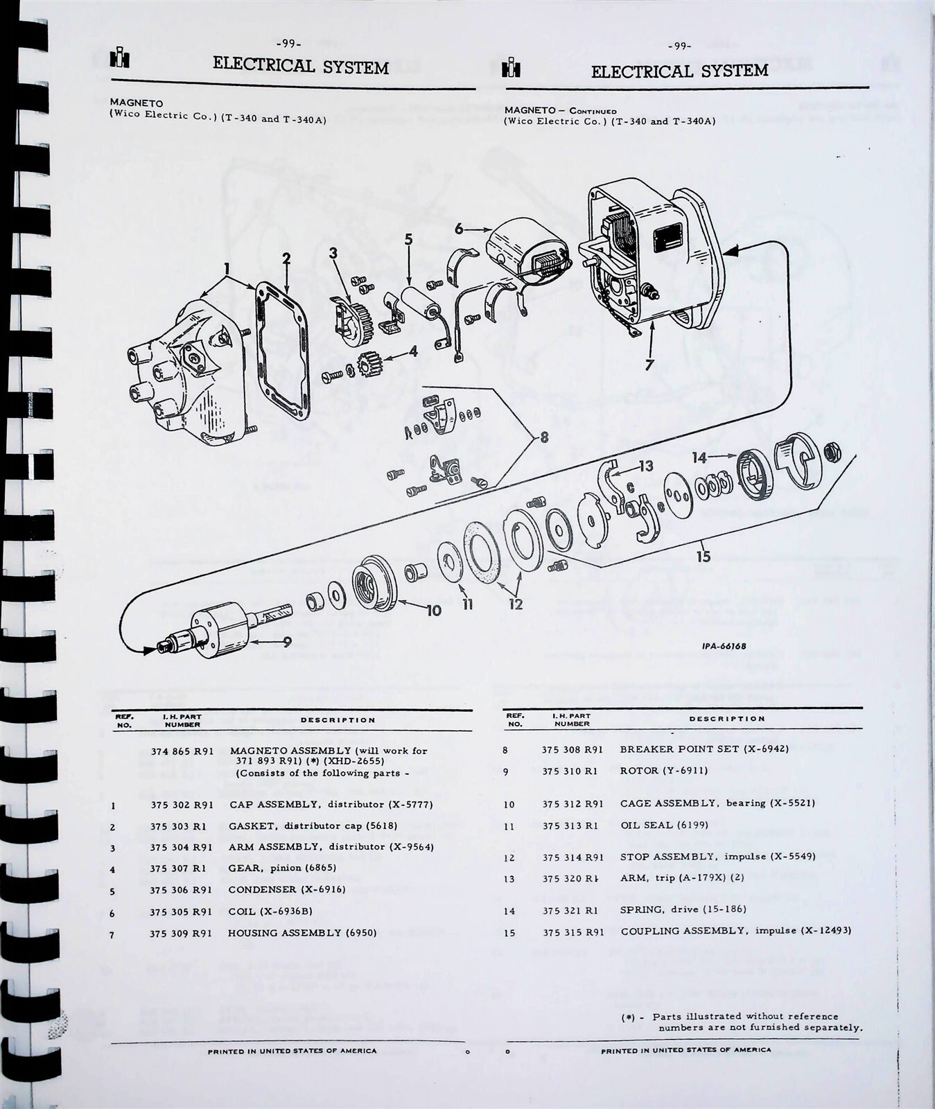 IH International T340A TD340 Crawler Parts Manual Catalog | eBay